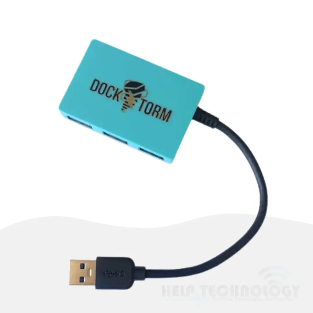 Hub USB 3.0 4 En 1 - Dock Torm 4 Puertos USB 3.0 | Help Technology